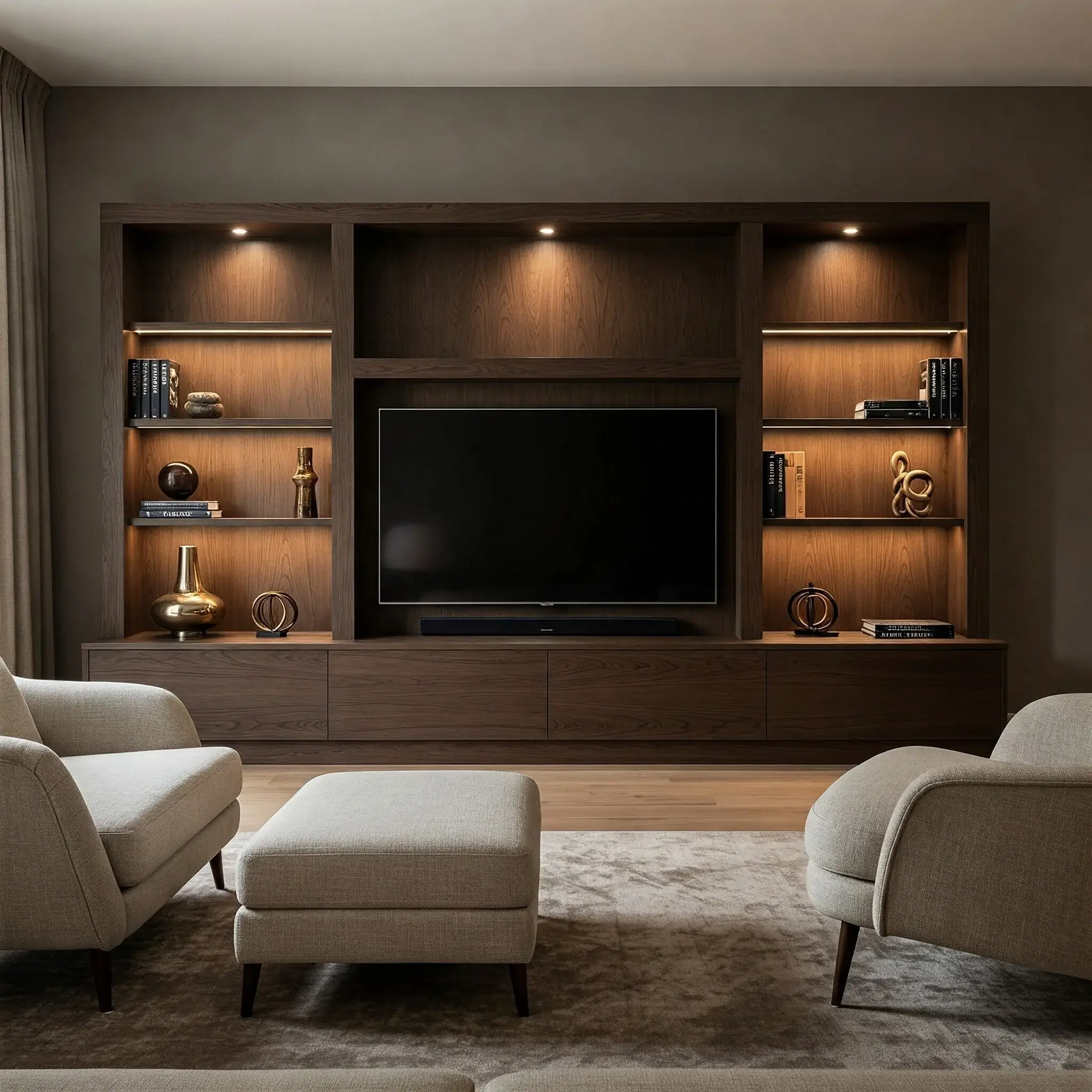 Living Room Smart Walls | The Wall Shop