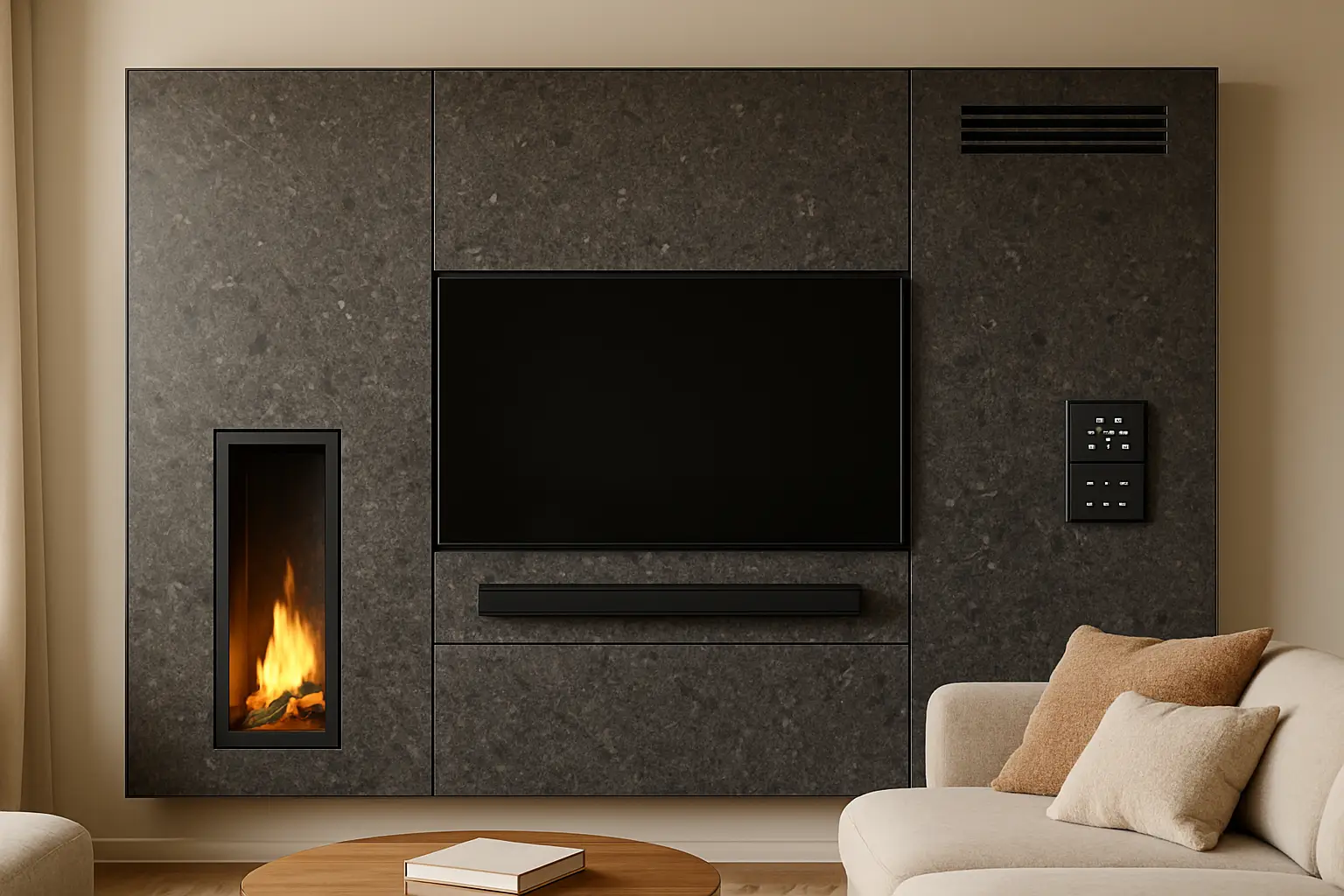 Living Room Smart Walls | The Wall Shop